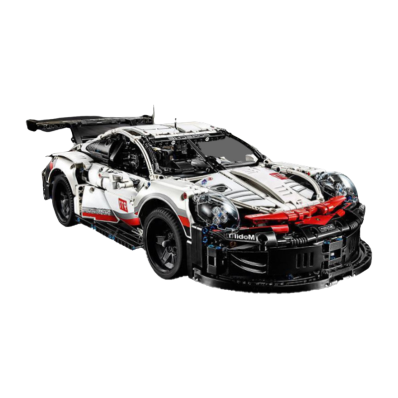 Mô hình LEGO TECHNIC siêu xe PORSCHE 911 RSR tỉ lệ 1:10 1580 PCS– TminToys